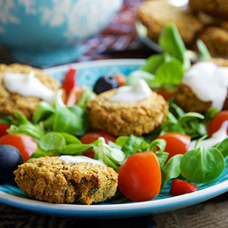Baked Falafel – Healthy Lunch Recipe – Above MS™